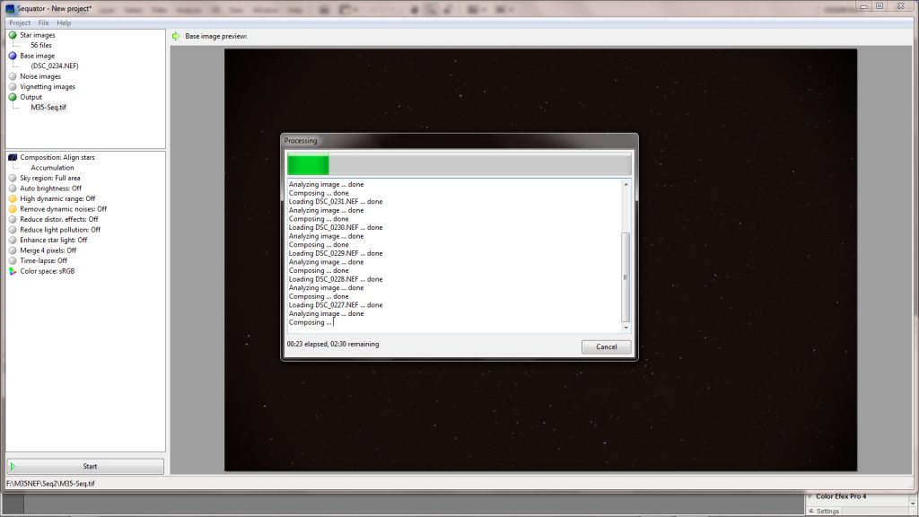 Sequator: a stacking program to rival Deep Sky Stacker? - Professor ...