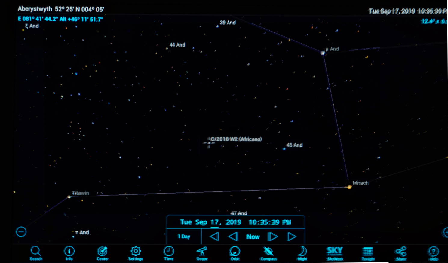 Imaging in Moonlight – the ‘Double Double’ and Comet C/2018 W2 ...