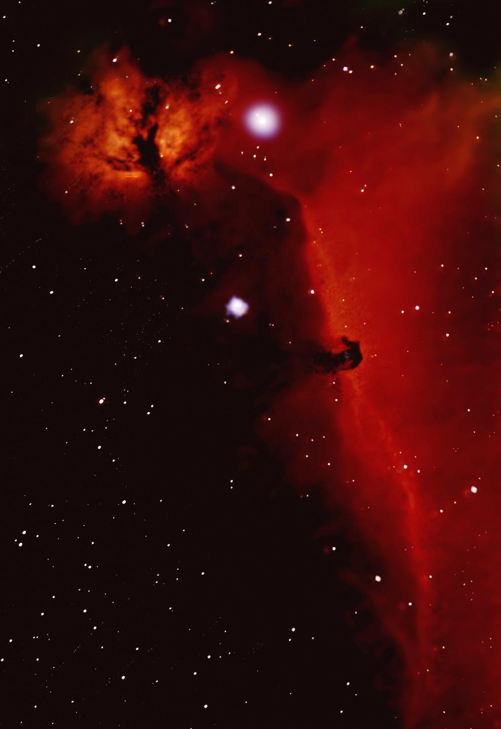 Hydrogen Alpha and RGB composite imaging – the Rosette and Horsehead ...