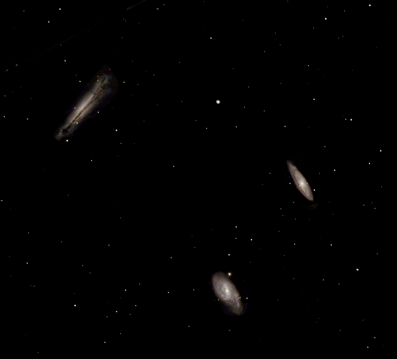 Springtime Galaxies imaged with a Schmidt-Newtonian - Professor Morison ...
