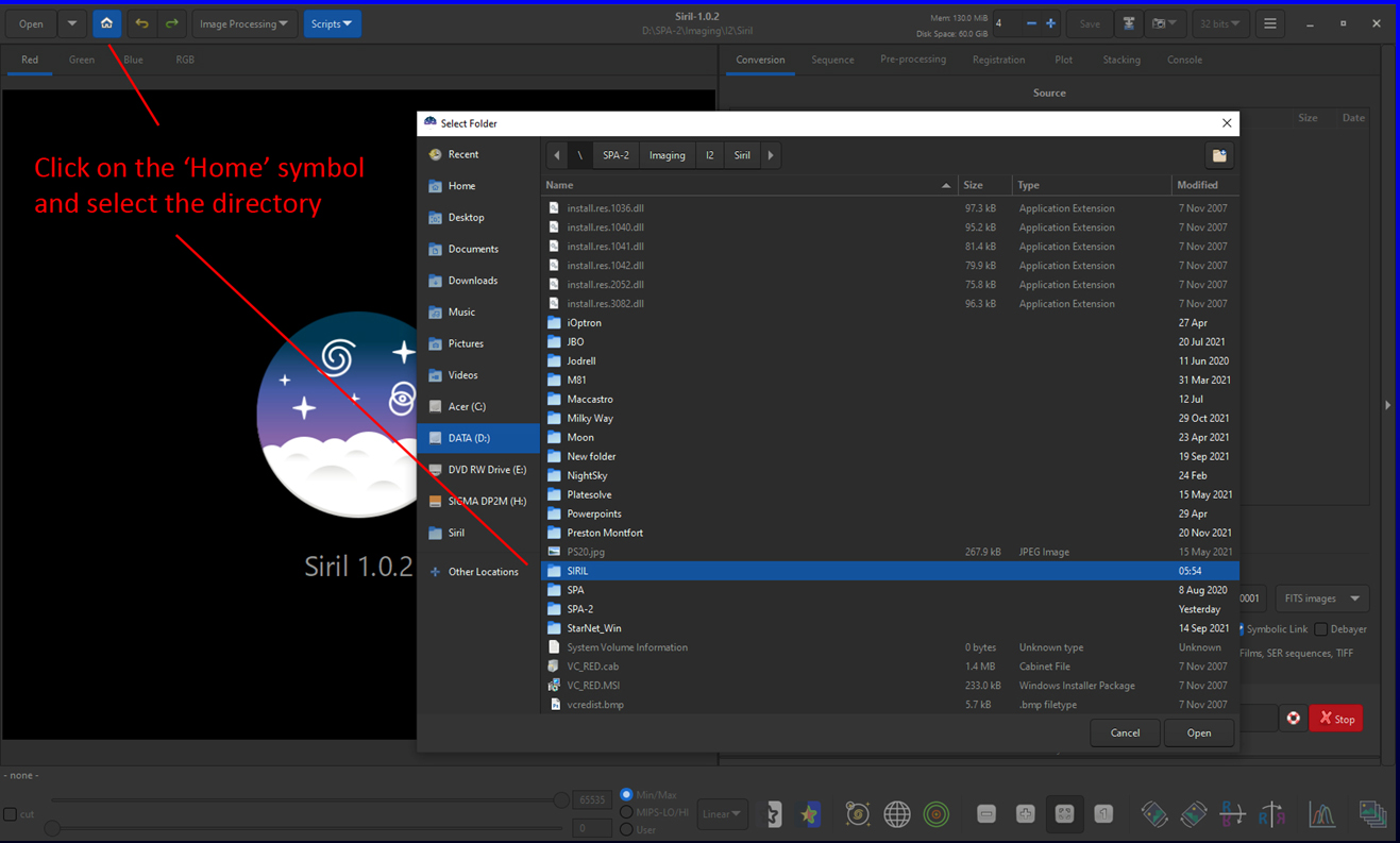 A constellation image taken using a tripod mounted APS-C DSLR and then processed using Sequator ...