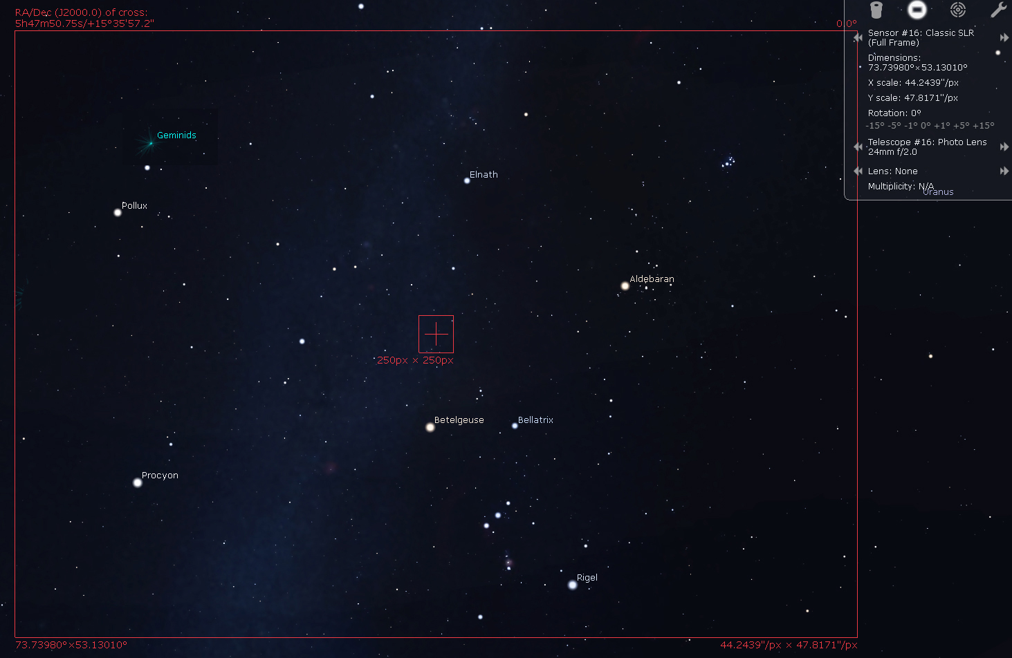 Imaging Meteors (1) : the Classic Method - Professor Morison's ...