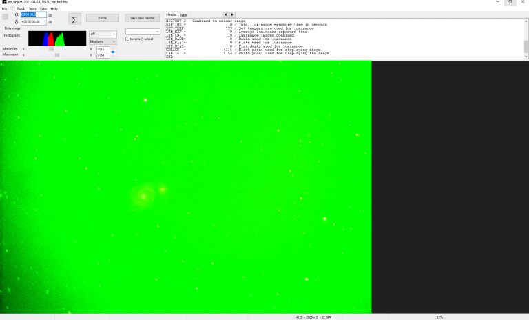 ASTAP – An excellent stacking program - Professor Morison's Astronomy Digest