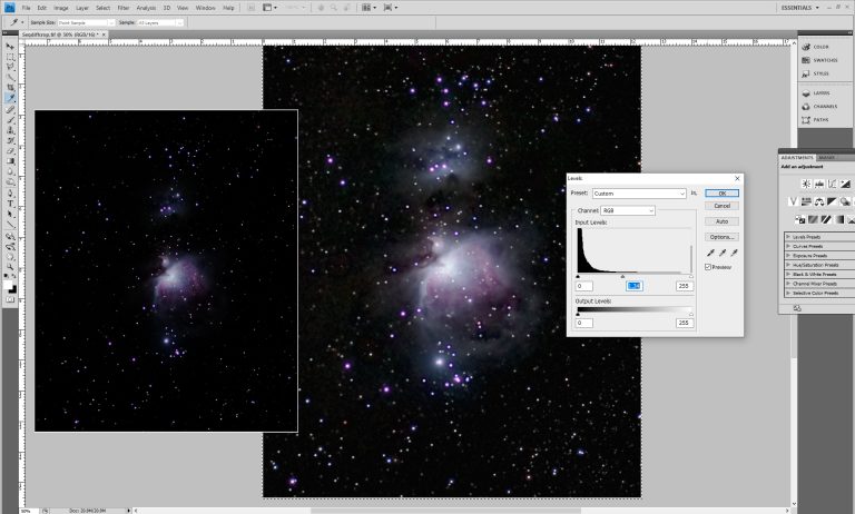 A Guide to Stacking, Background Extraction and Stretching - Professor ...